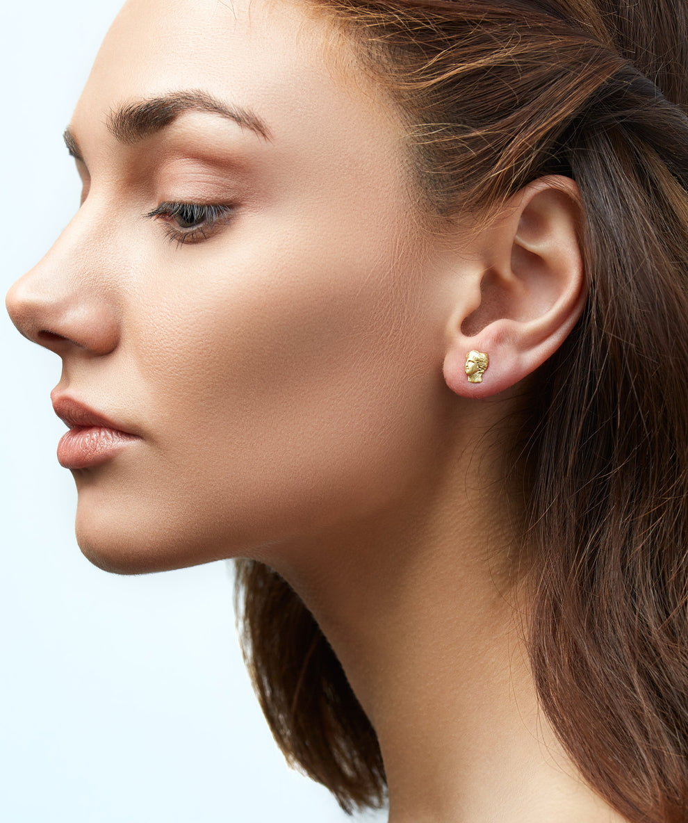 Goddess Anahit Stud Earrings – Arubani